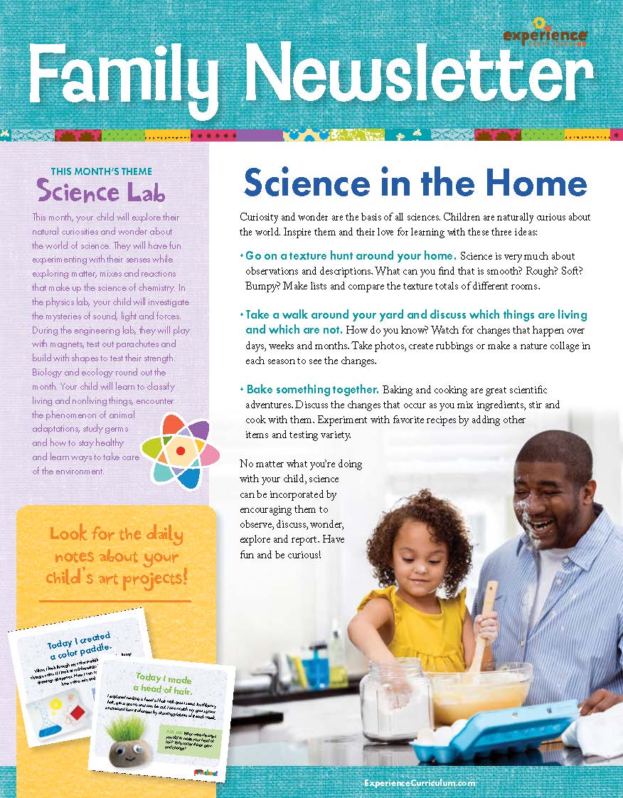 August Family Learning Newsletter | Children's Learning Station